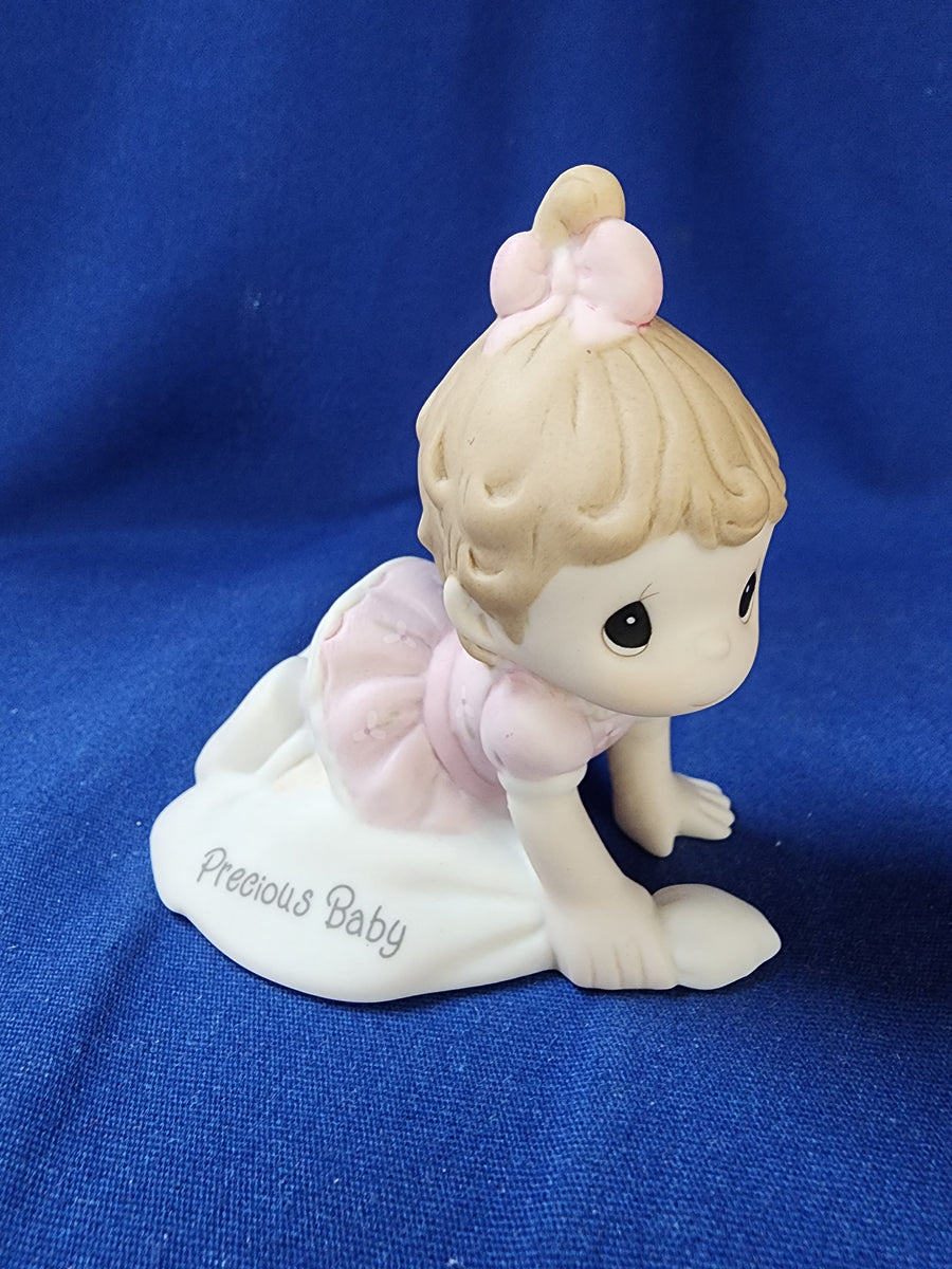 Precious Moments "Growing In Grace - Precious Baby, Brunette" – RC Gifts