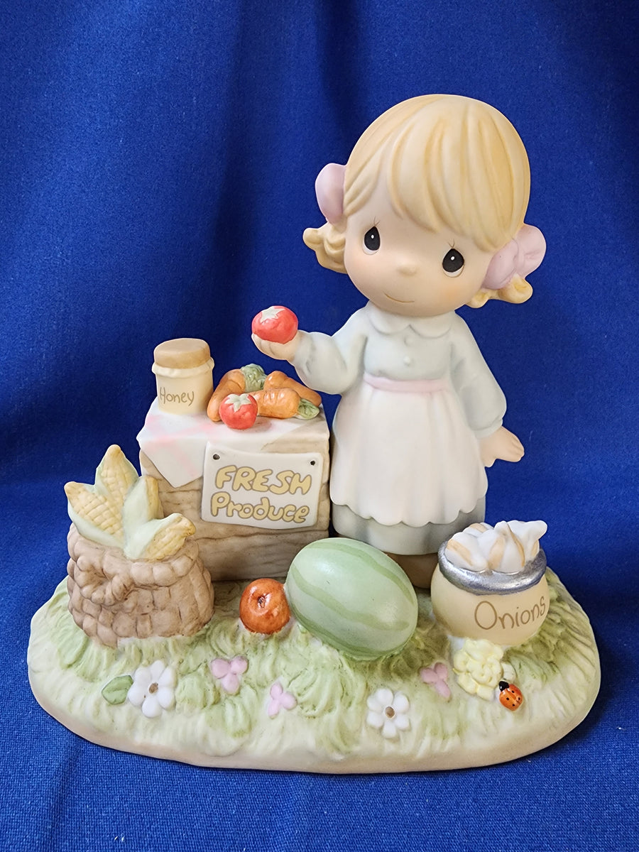 Precious Moments "Country Lane - Oh Taste And See That The Lord Is Goo ...
