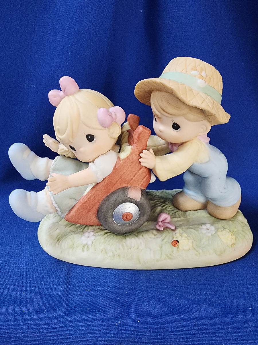 Precious Moments "Country Lane - Nobody Likes To Be Dumped" – RC Gifts