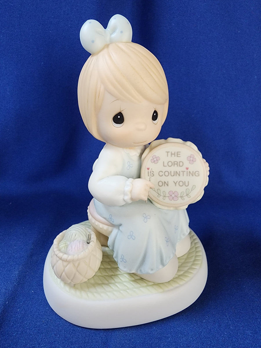 Precious Moments "Inspirational - The Lord Is Counting On You" – RC Gifts