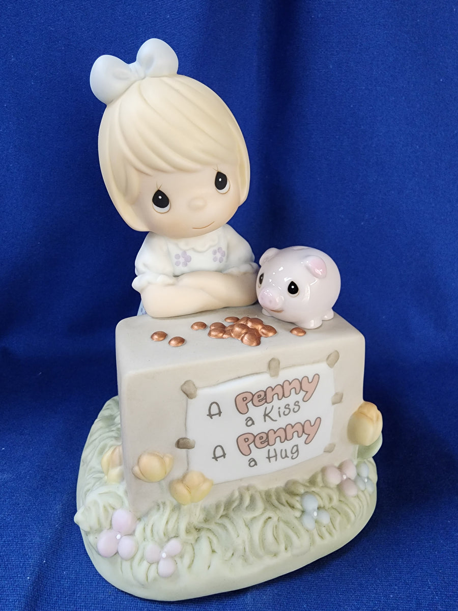 Precious Moments "Special Wishes - A Penny A Kiss, A Penny A Hug" – RC ...
