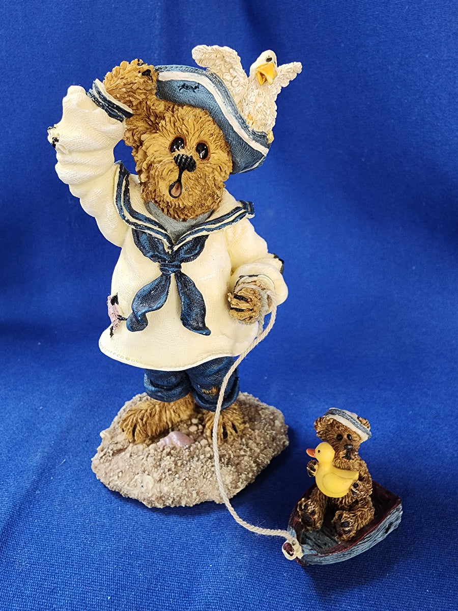 Boyds Bears & Friends "The Bearstone Collection - Yardley Starboard wi ...