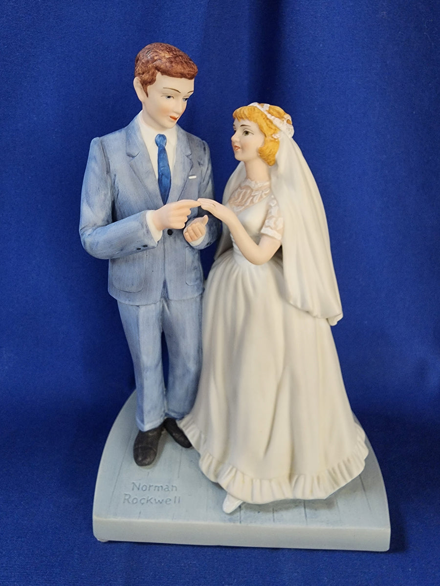 Norman Rockwell "Bride and Groom" – RC Gifts