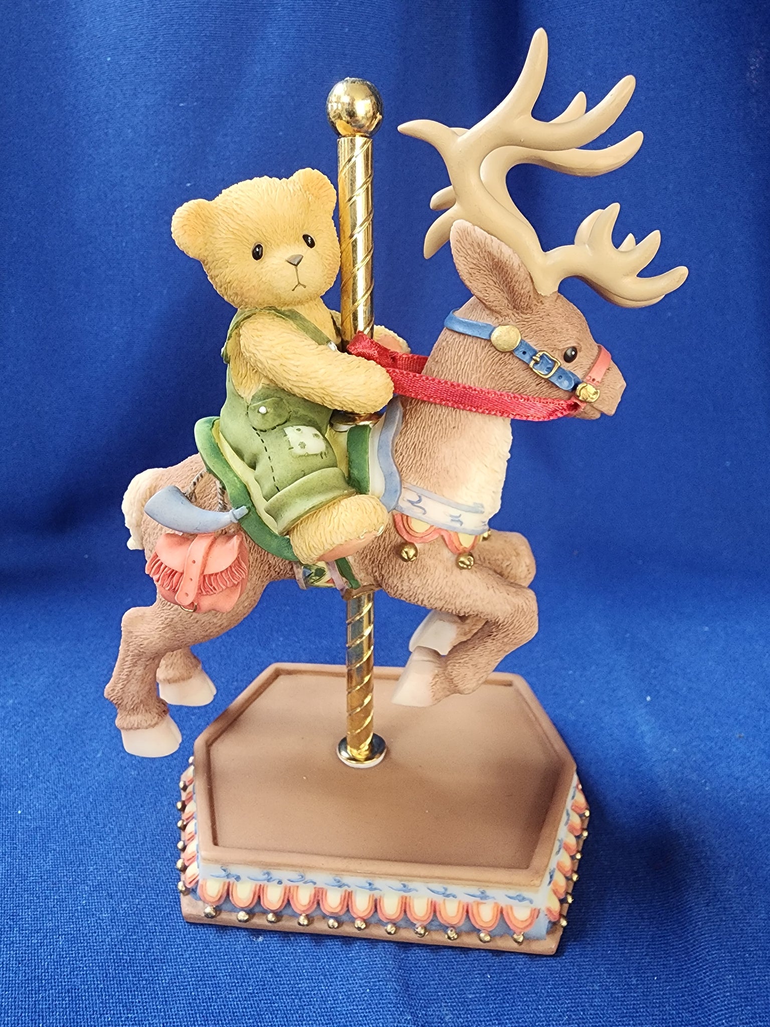 Cherished Teddies "Carousel - Marcus - There's Nobody I'd Rather Go 'R ...
