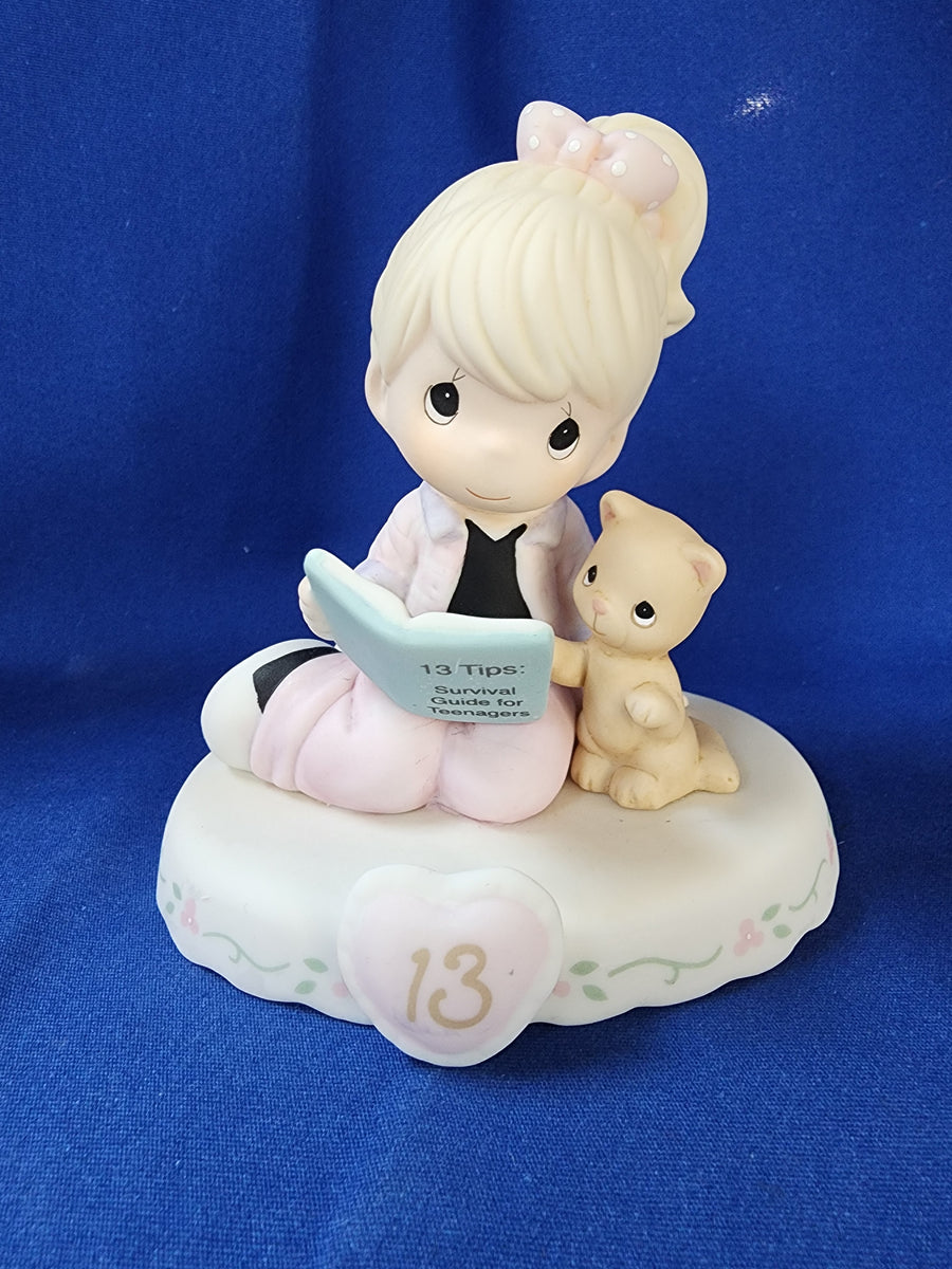 Precious Moments "Growing In Grace - Age 13, Blonde" – RC Gifts