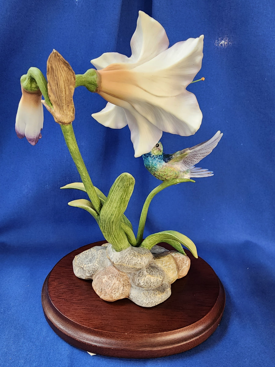 Maruri USA "Broad-billed Hummingbird with Amaryllis" – RC Gifts