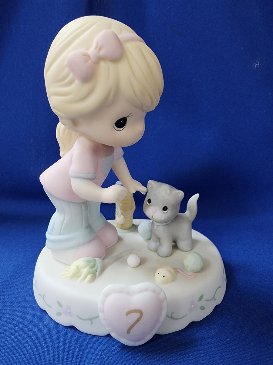 Precious Moments "Growing In Grace - Age 7, Blonde" – RC Gifts