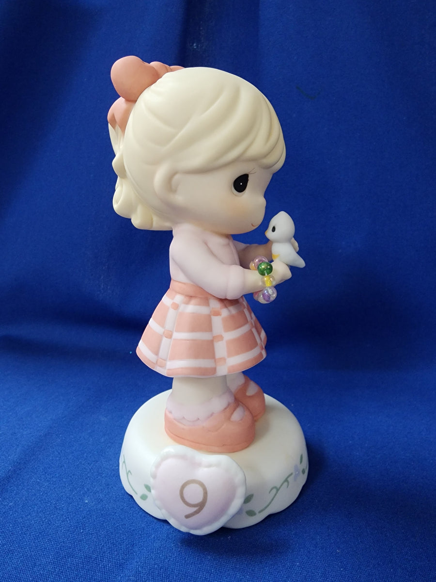 Precious Moments "Growing In Grace - Age 9, Blonde" – RC Gifts