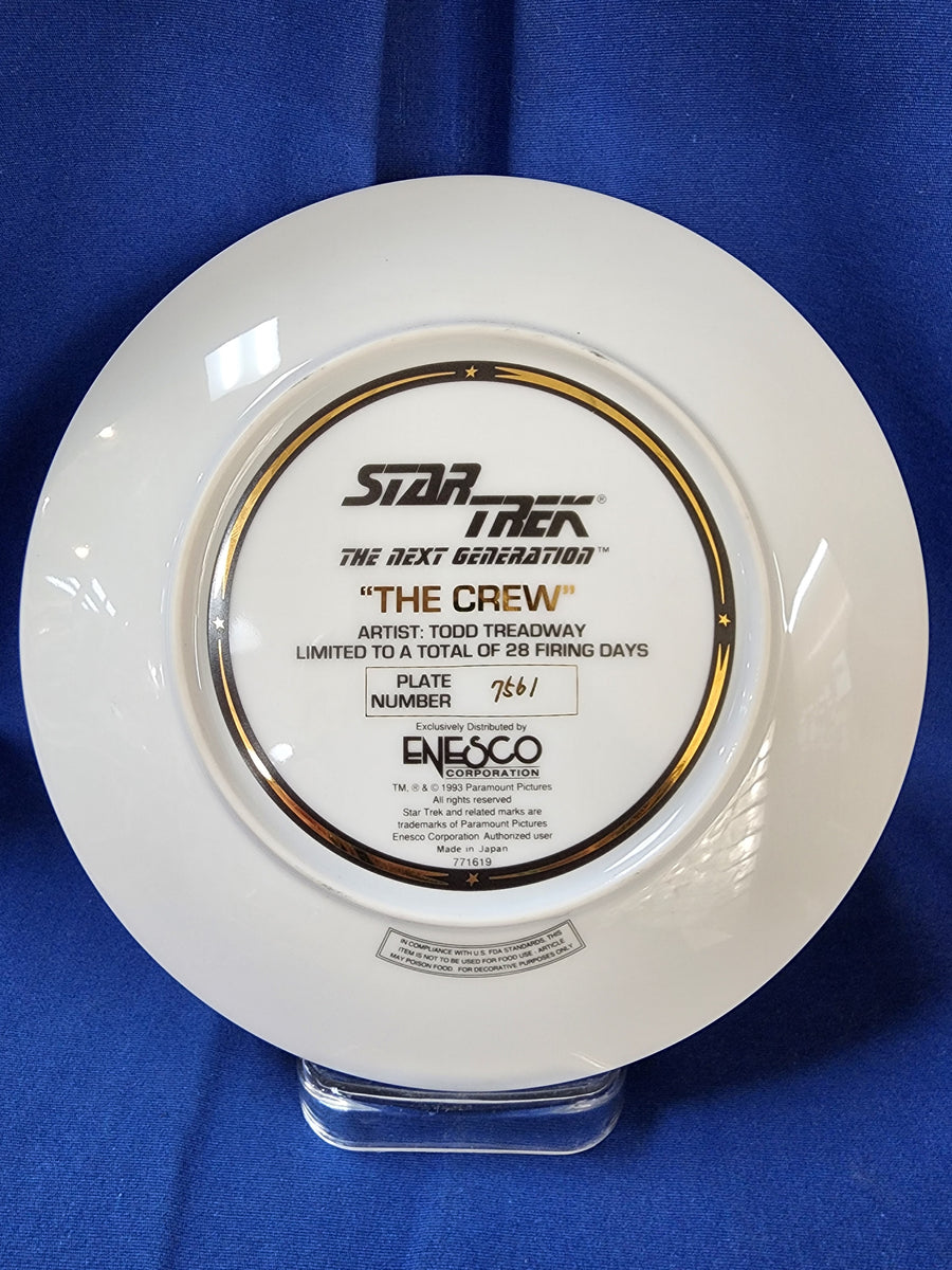 Star Trek "The Crew, Plate" – RC Gifts