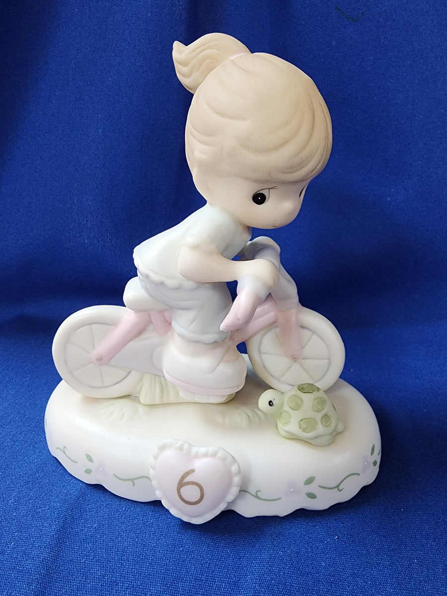 Precious Moments "Growing In Grace - Age 6, Brunette" – RC Gifts