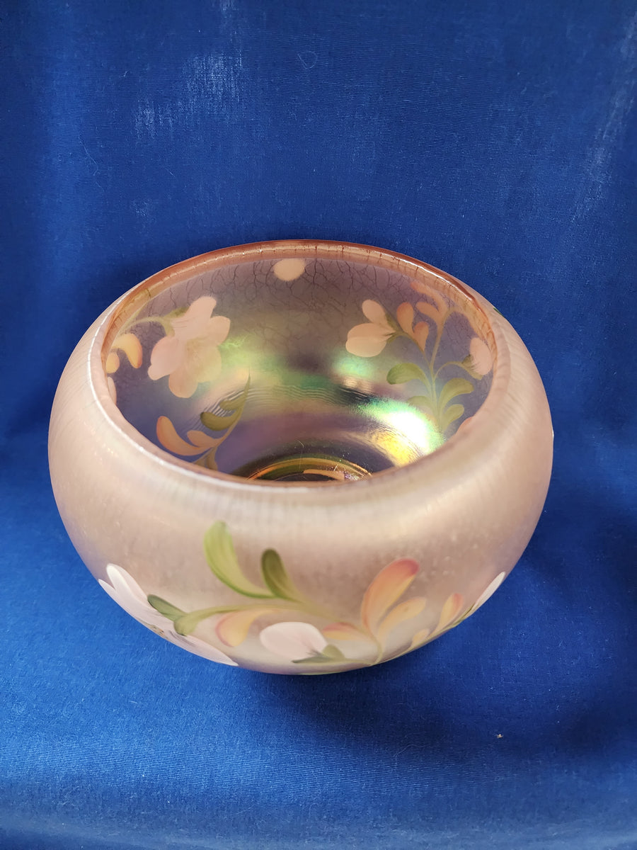 Fenton "Baroque Floral on Sunset Overlay and Sunset Stretch Cupped Bow ...