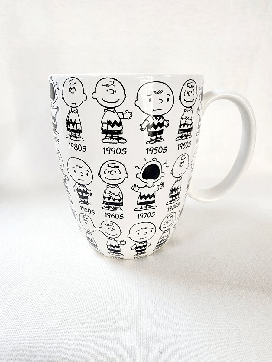 Peanuts "Decades Mug" – RC Gifts