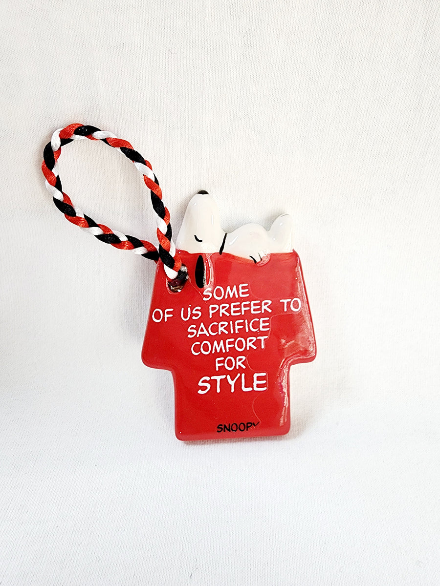 Peanuts "Style Ornament" – RC Gifts