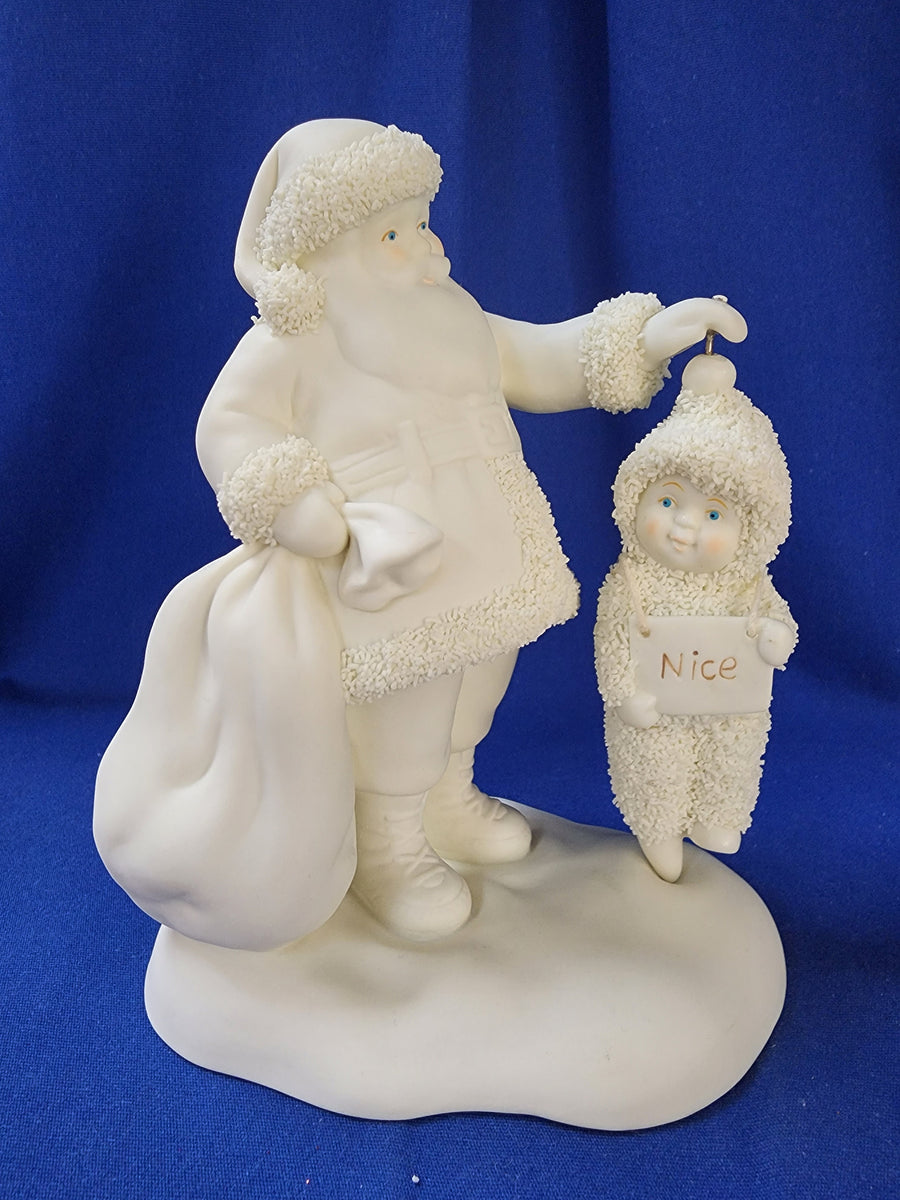 Snowbabies "He's Checking His List" – RC Gifts