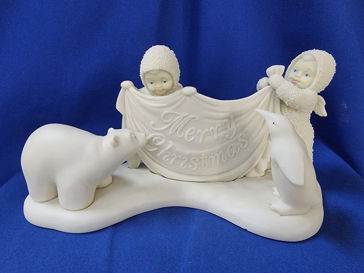 Snowbabies "Wishing You A Merry Christmas" – RC Gifts